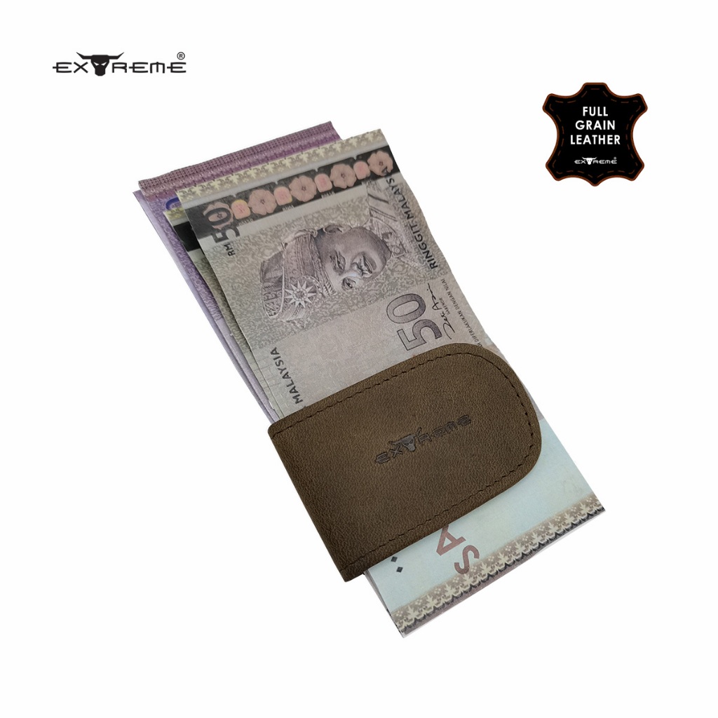 Extreme Leather Money Clip Men Wallet / Leather Money Clip / Clip ...