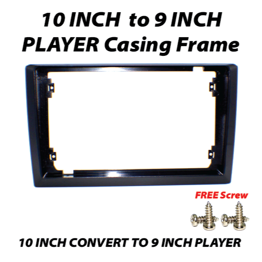 [ CAR ANDROID PLAYER CASING ] 10 inch CONVERT TO 9 inch CASING ADAPTOR ...