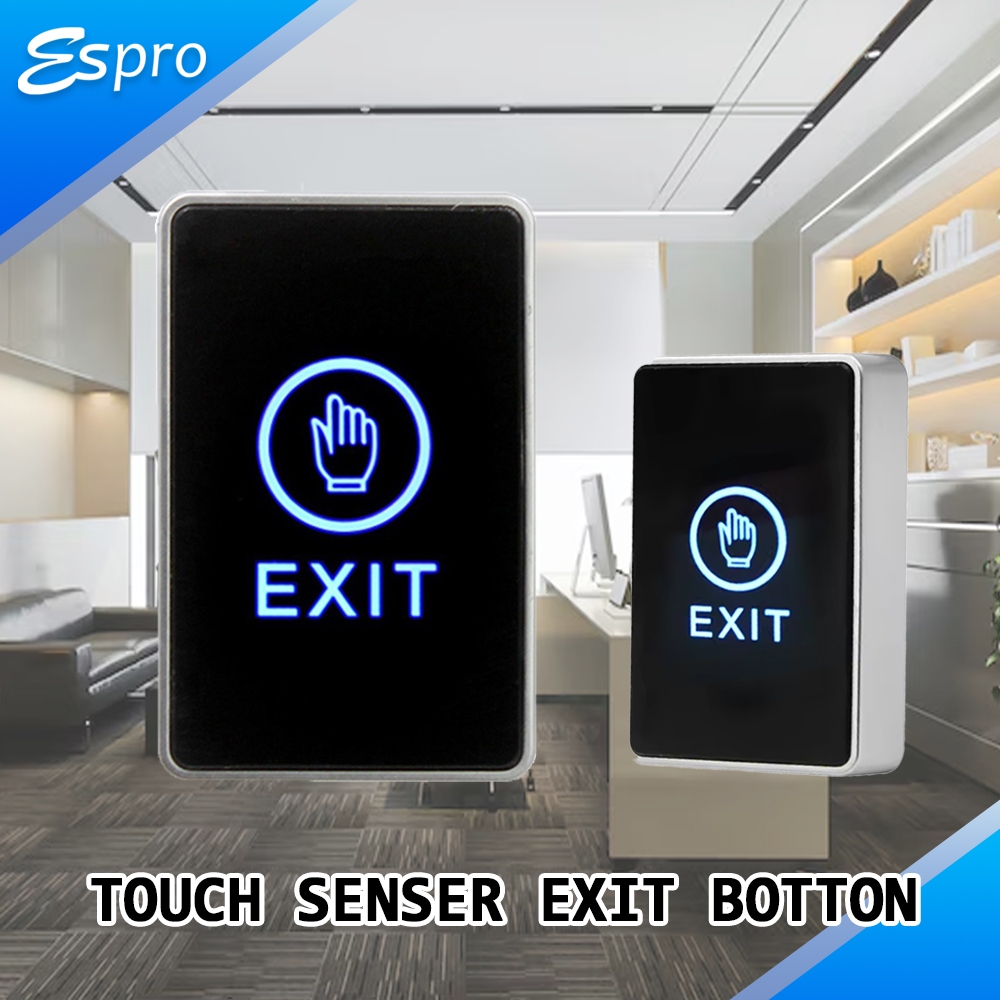 Touch Exit Button Door Exit Release Button for Gate Door Lock Access ...