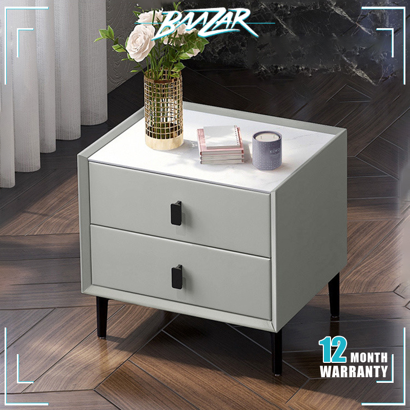 𝐁𝐌𝐙𝐀𝐑 𝙄𝙣 𝙎𝙩𝙤𝙘𝙠 Bedside Table With Drawer Meja Kecil Tepi Nightstand ...