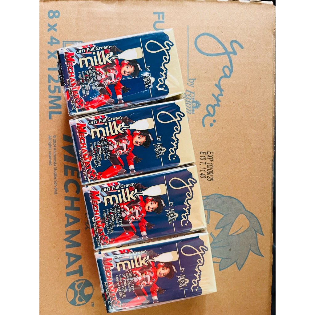SUSU YARRA BY FARM FRESH - Perisa , Full Cream - 125ml (mini) | Shopee ...