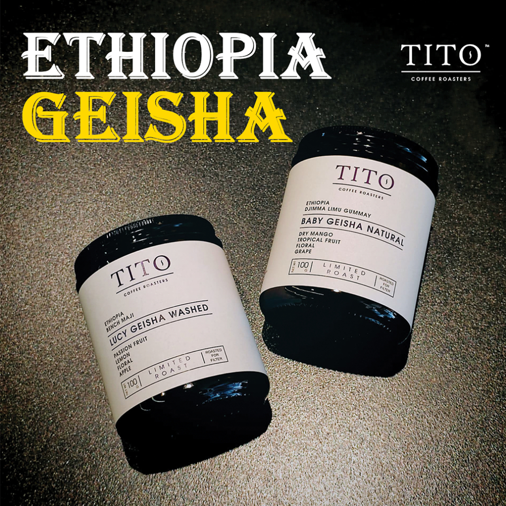 TITO Coffee Roasters - Ethiopia Lucy Geisha | Baby Geisha | Top G1 | Single Origin Arabica ...
