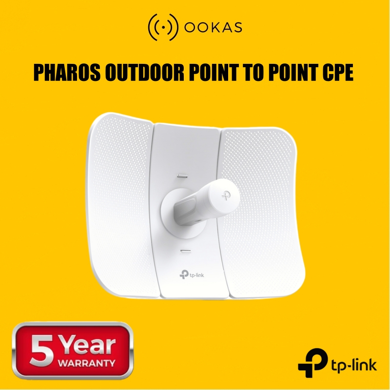 TP‑Link Pharos Outdoor CPE: CPE605 /CPE610 / CPE710 23 dBi 5 GHz Bridge ...