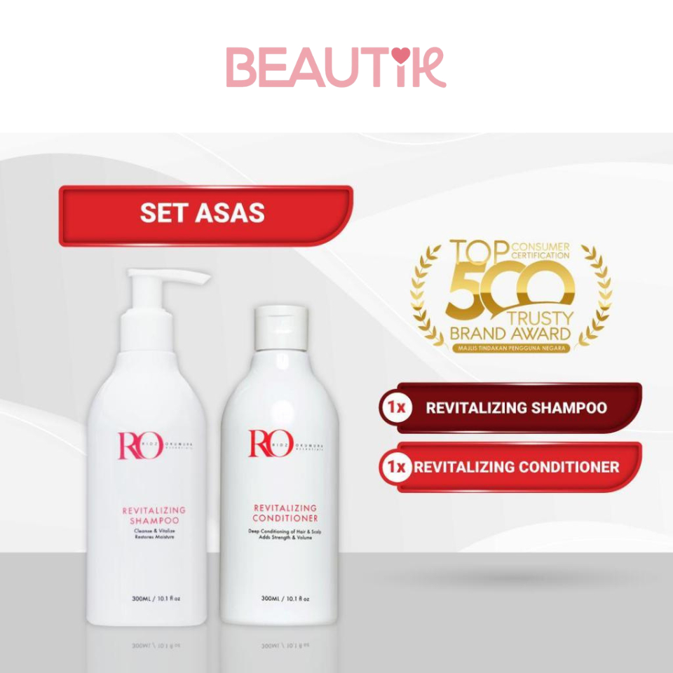 Ridz Okumura Essentials Basic Set - Shampoo & Conditioner 300ml ...