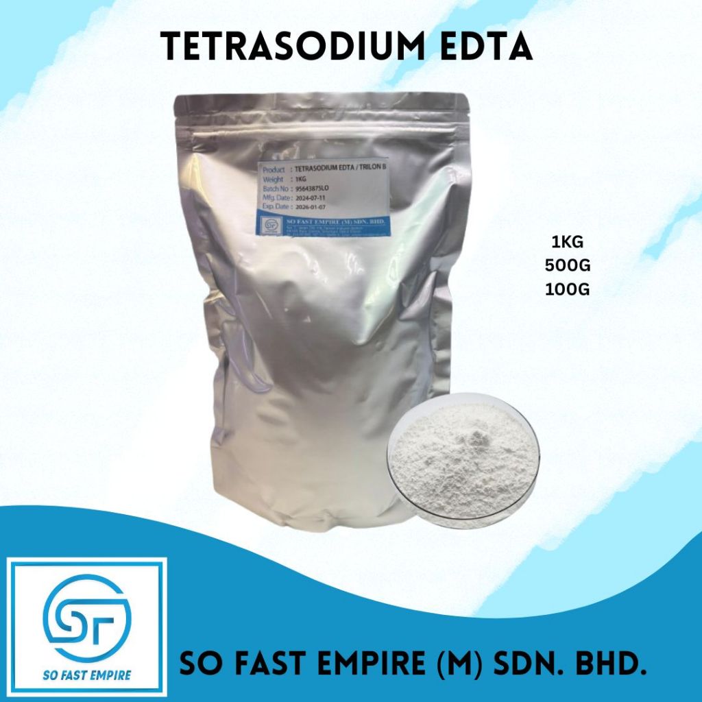 Tetrasodium EDTA / Trilon B / EDTA (Made In Germany) - 1kg/500g/100g ...