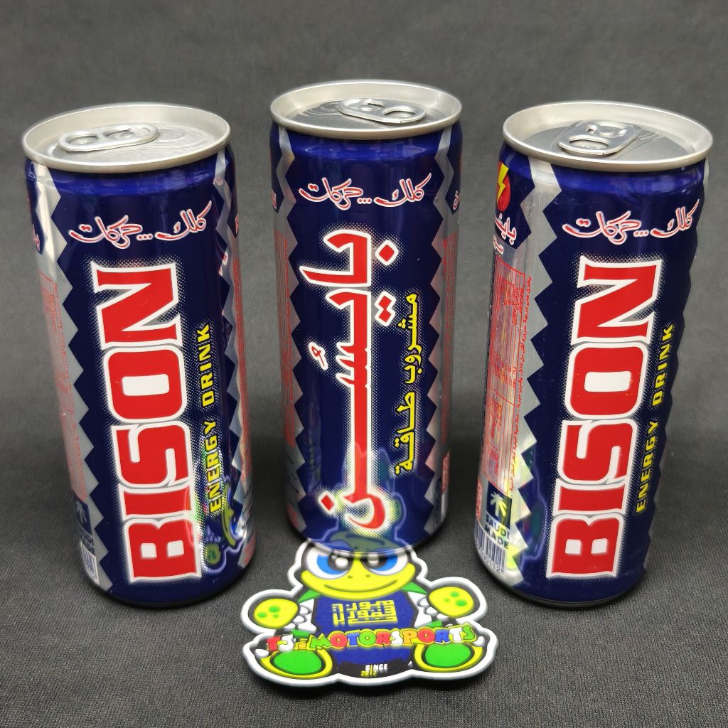Bison Energy Drink 250ml Imported Made Saudi Arabia Halal | Shopee Malaysia
