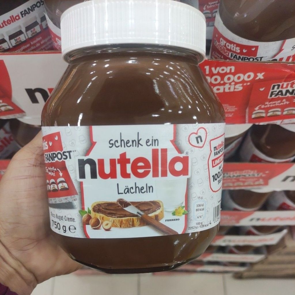 Nutella Ferrero Hazelnut spread with cocoa 750g (Poland) | Shopee Malaysia