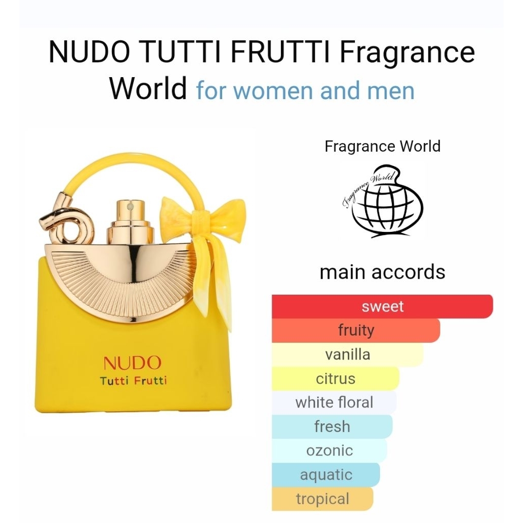 Nudo Tutti Frutti EDP Perfume by Fragrance World 100ml | Shopee Malaysia