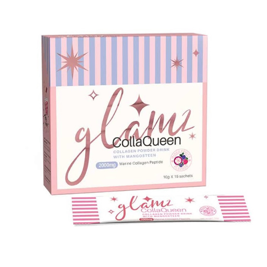 Glamz CollaQueen Restore,Strengthen & Glow (15 Sachets) | Shopee Malaysia