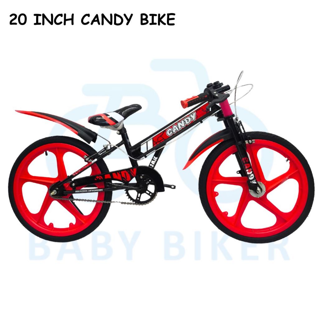 20 Inci Candy Basikal Dengan Sport Rim PVC/ Candy Bicycle With PVC ...
