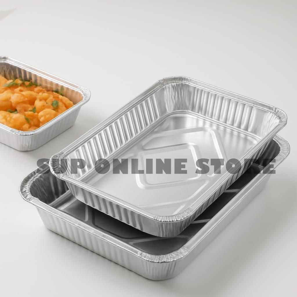 Disposable Aluminium Foil Tray / Full Size Baking Tray / Half Size ...