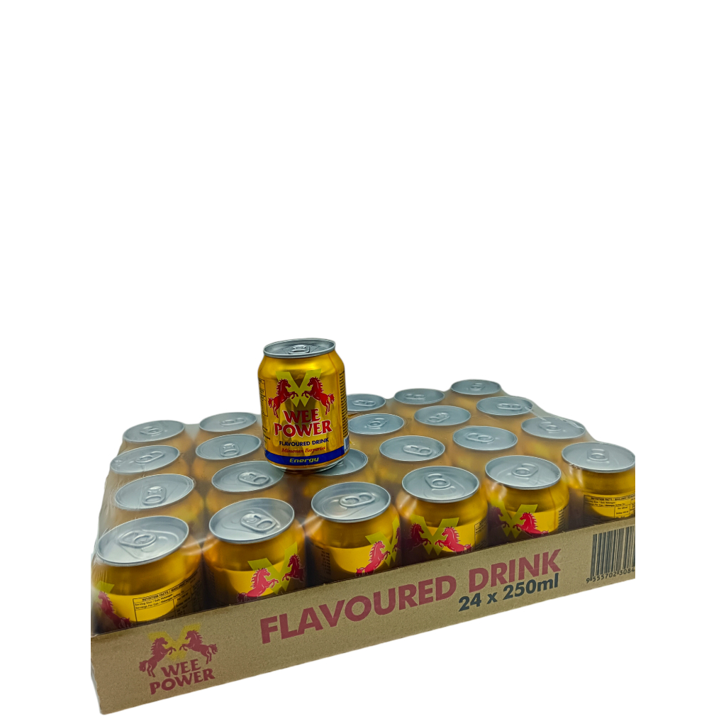 【READY STOCK】💪💪💪 Wee Power Energy Drink 250ML 【HALAL】【250ML x 24CANS】💪💪 ...