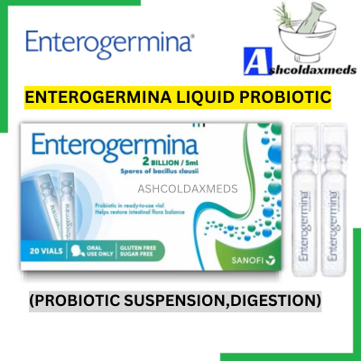 (1BOX) Sanofi Enterogermina Liquid Probiotic 5ml x 20Vials (Probiotic ...