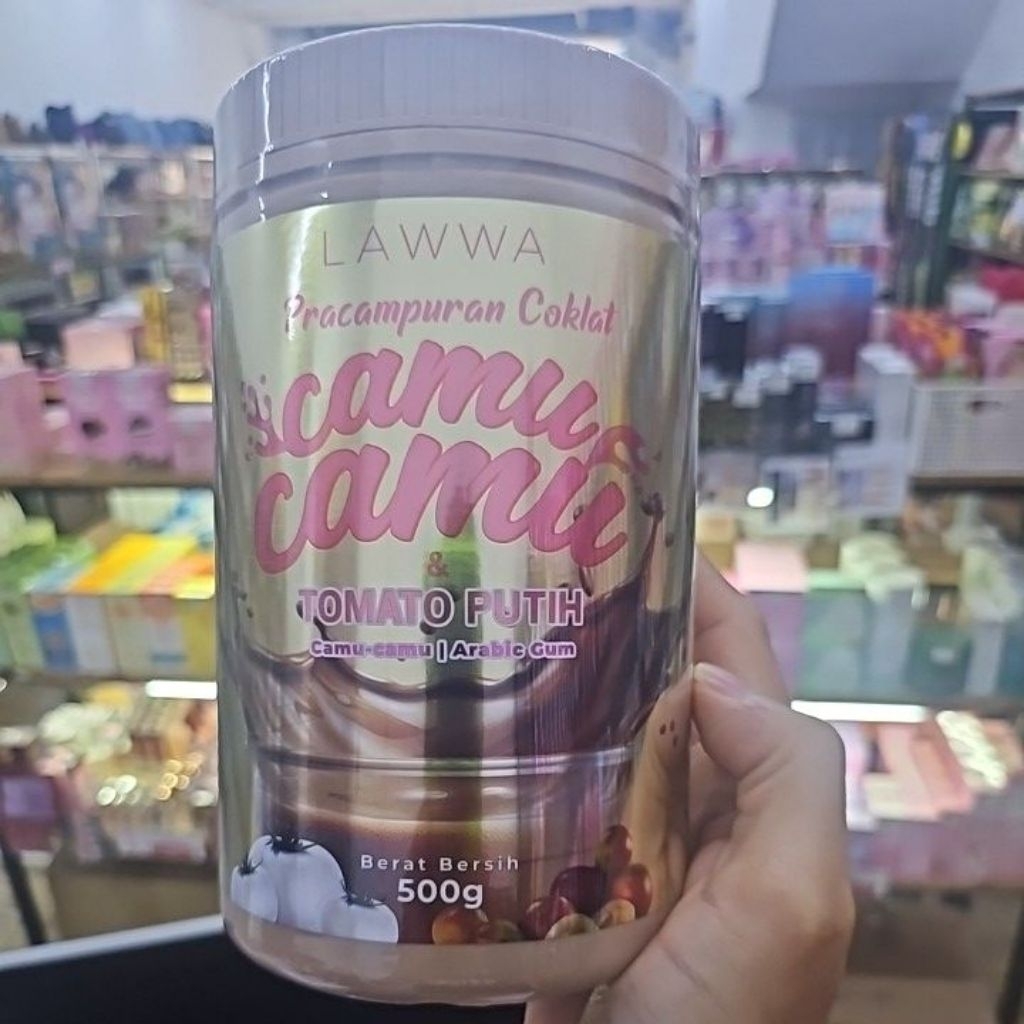 LAWWA MINUMAN PRACAMPURAN CHOCOLATE CAMU CAMU TOMATO PUTIH 500GRM ...