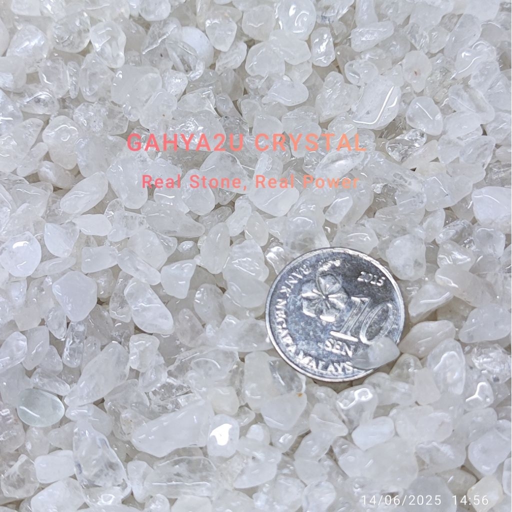 Batu Kristal Putih ( Clear Quartz Gravel) | Shopee Malaysia