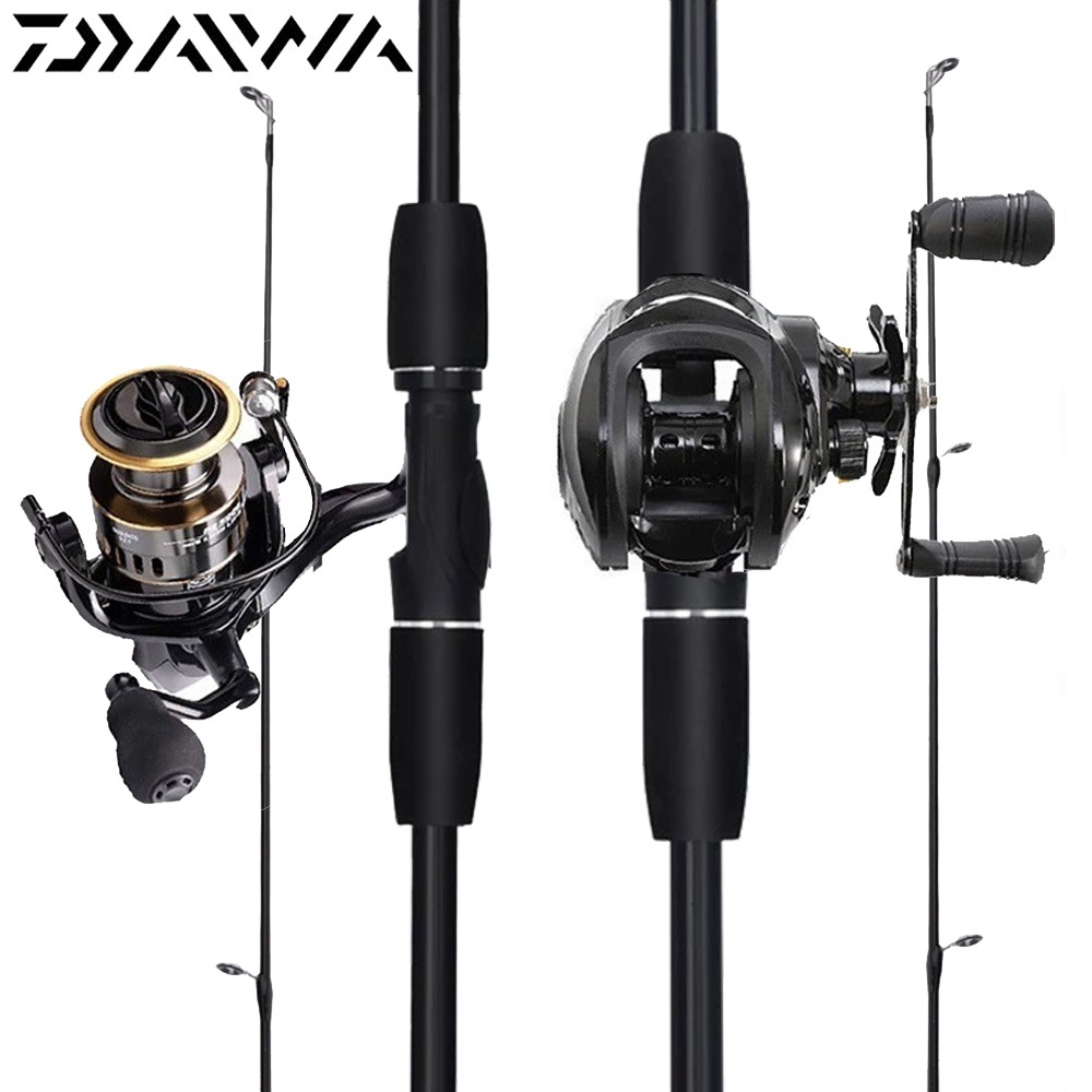 DAIWA Fishing Rod Combo Set Reel Spinning Joran Pancing Casting 1 Set ...
