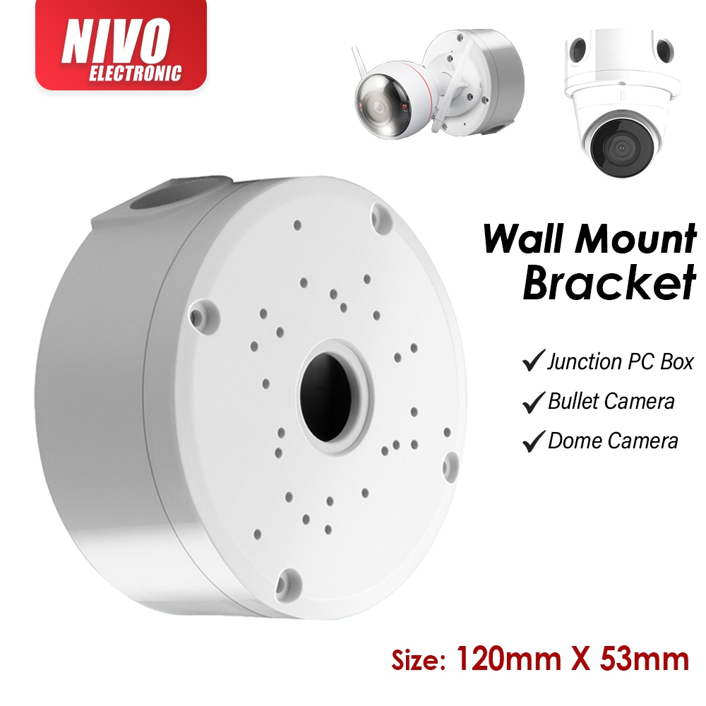 Surveillances Camera Mount Plastic Ceiling Bracket Waterproof Junction ...