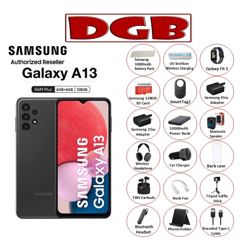Samsung Galaxy A13 | Original Malaysia Set | Shopee Malaysia