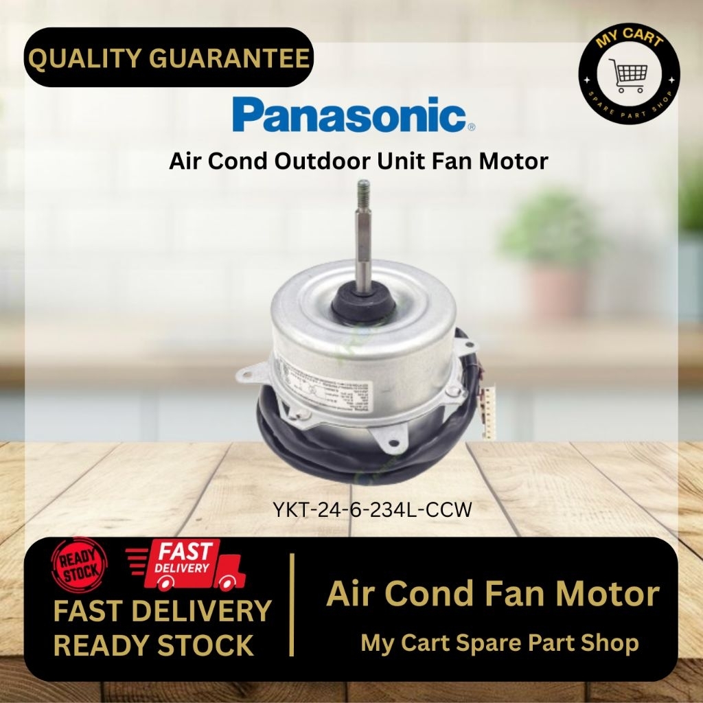 PANASONIC Outdoor Unit Air Cond Fan Motor Cooling/Kipas Motor Penghawa ...
