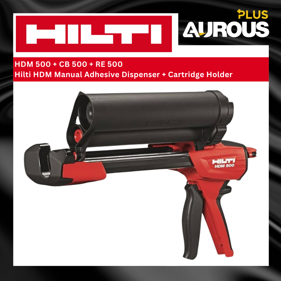 HILTI HDM 500 + CB 500 + RE 500 HDM Manual Adhesive Dispenser ...