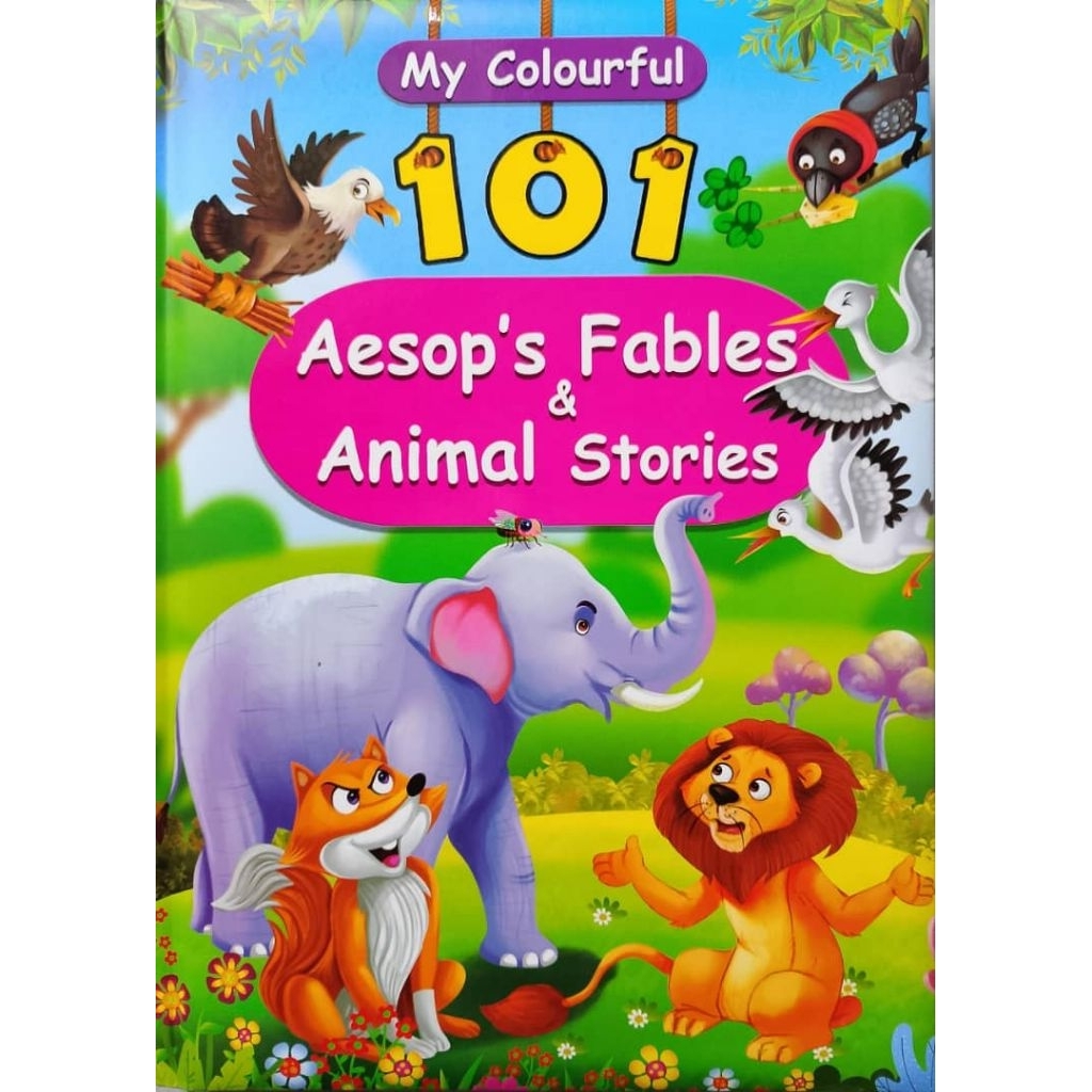 [MaqSpider] My Colourful 101 AESOP'S FABLES & ANIMAL STORIES Kids ...