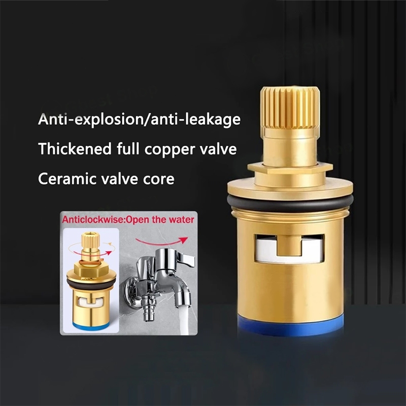 TOLUS Brass Replacement Faucet Valve Core Double Sink Basin Kitchen ...