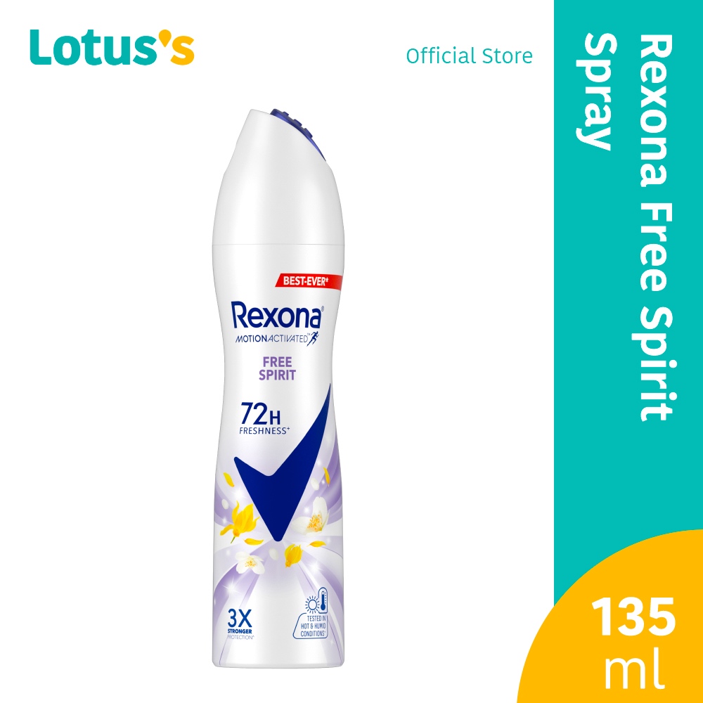 Rexona Women Free Spirit Dry 48H Fresh Protect Anti-Perspirant Deodorant 150ML | Shopee Malaysia