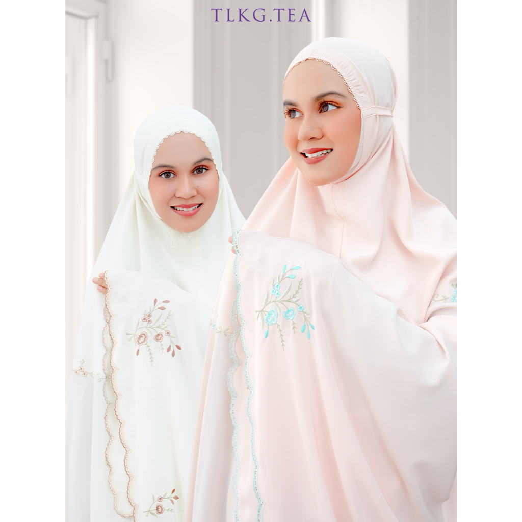 ANGGUN & SERI by Telekung Tea | Telekung Sulam Premium + Gift Box ...
