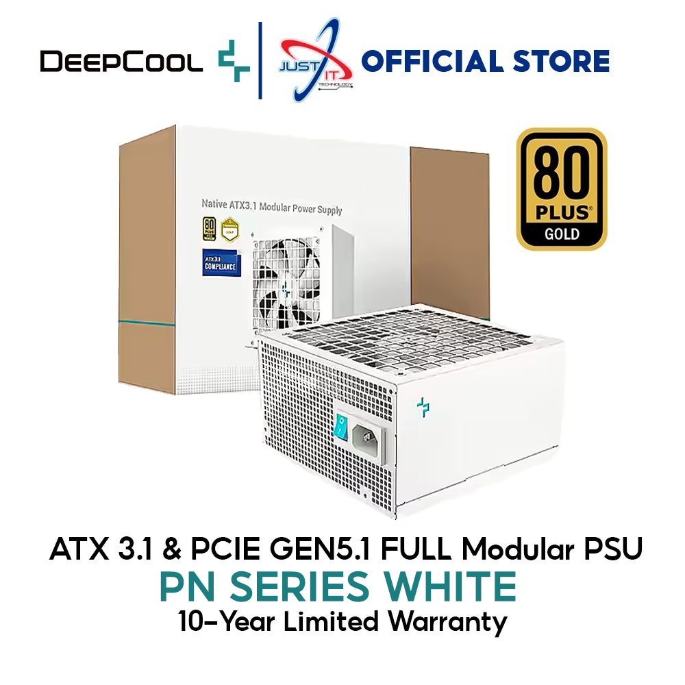 DEEPCOOL PN-M SERIES PN850M / PN1000M / PN1200M WHITE EDITION 80 PLUS ...