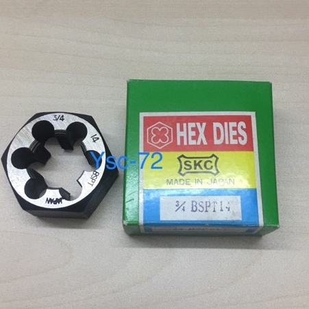 SKC HEXAGON DIES BSPT 1/2'',3/4'',1''BSPT MADE IN JAPAN | Shopee Malaysia