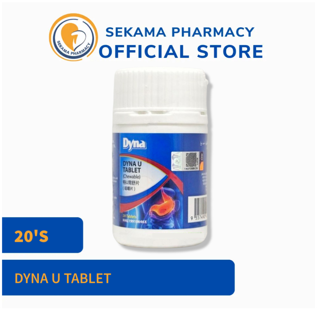 DYNA U TABLET CHEWABLE 20'S [EXP: 01/2028] | Shopee Malaysia