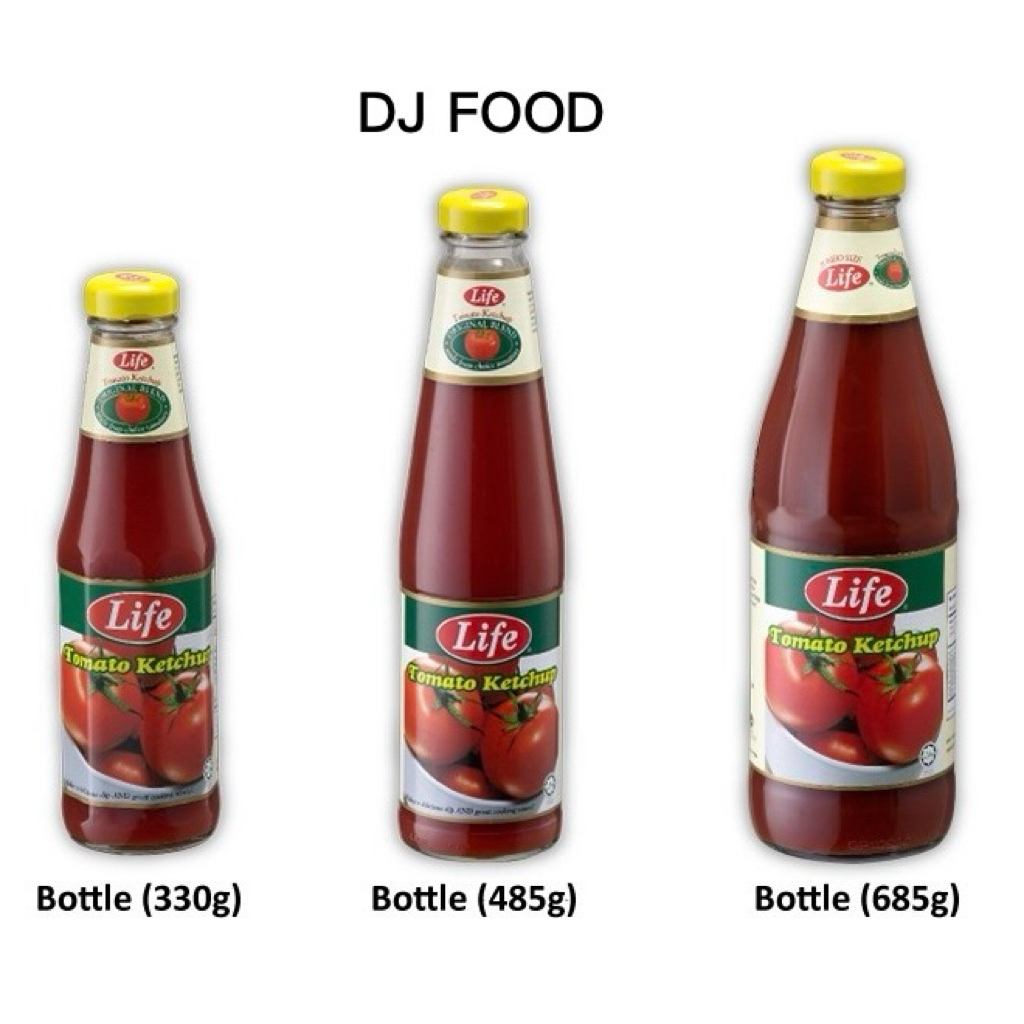(Unit) Sos Tomato Life 330g / 485g / 685g | Shopee Malaysia