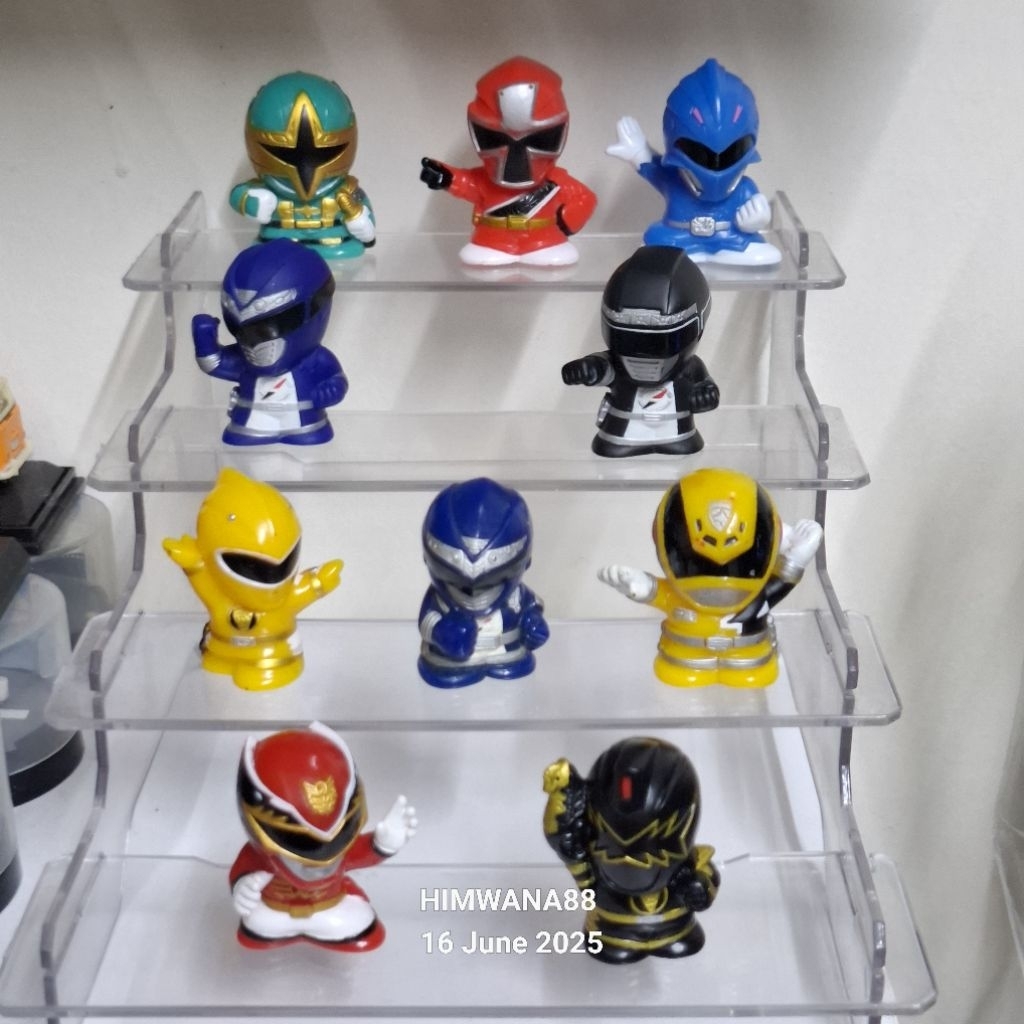 POWER RANGERS SUPER SENTAI SMALL FINGERS v2 | Shopee Malaysia