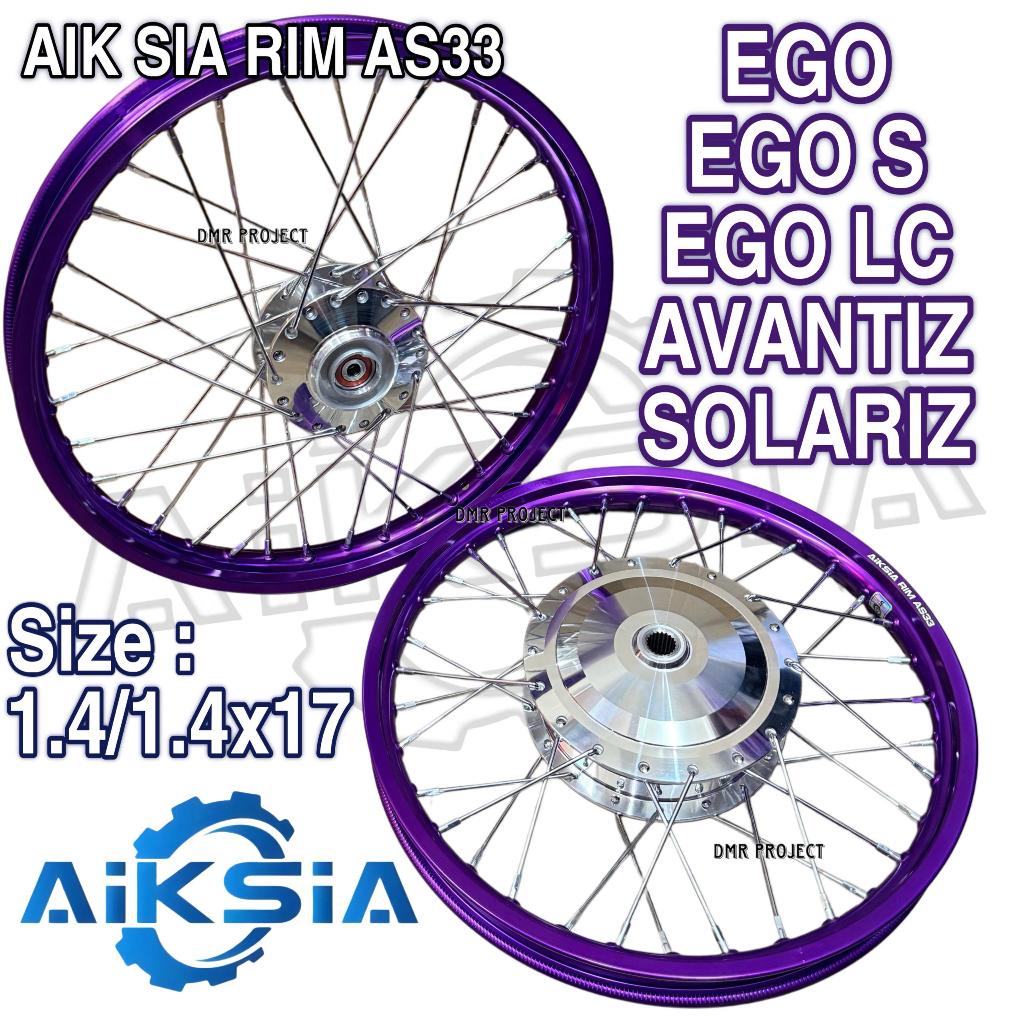 ALLOY RIM SCOOTER 1.40x17 EGO,EGO S,NOUVO S,EGO LC,AVANTIZ,SOLARIZ AIK ...