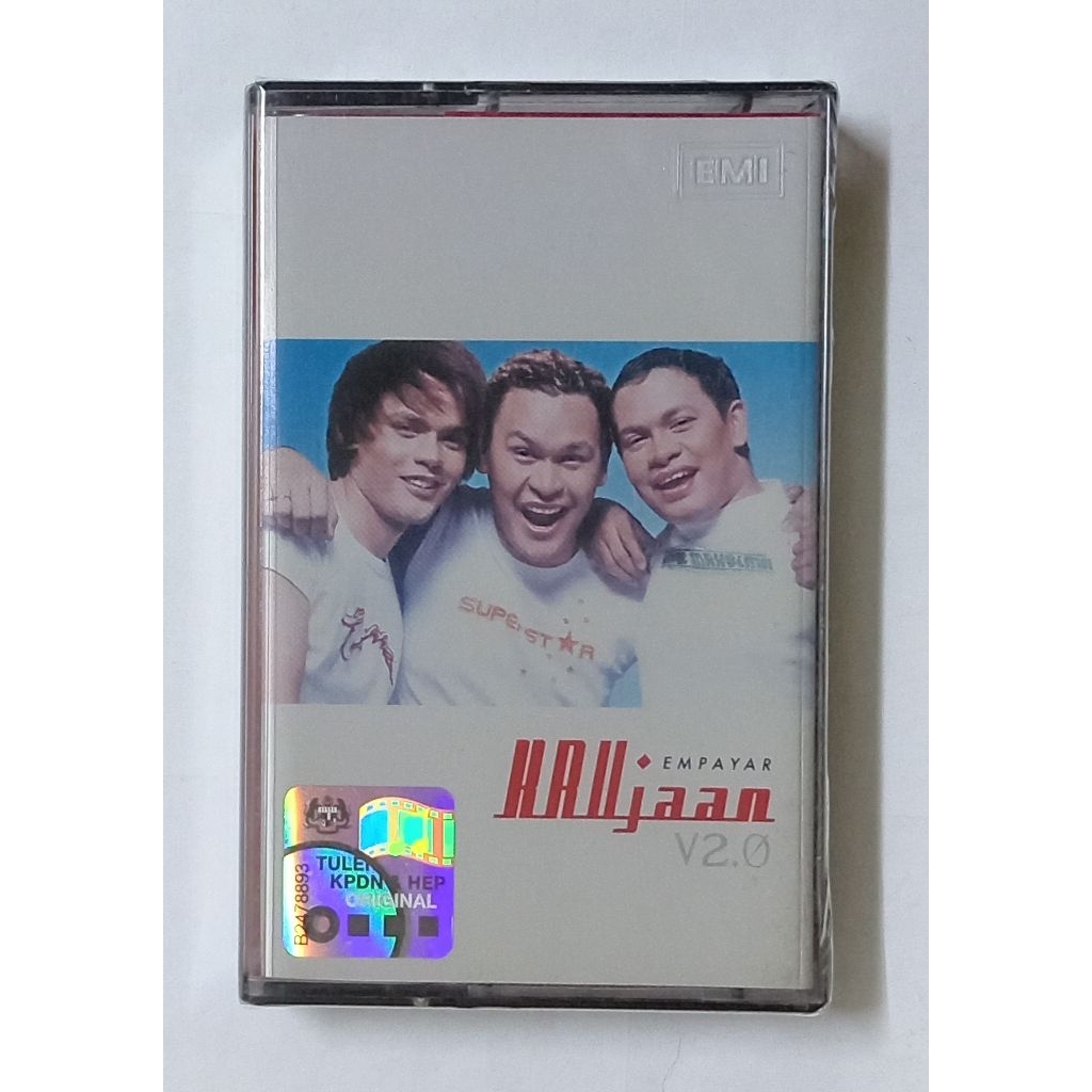 KRU Empayar KRUjaan V2.0 2000 Kaset Baru EMI Brand New Sealed | Shopee ...