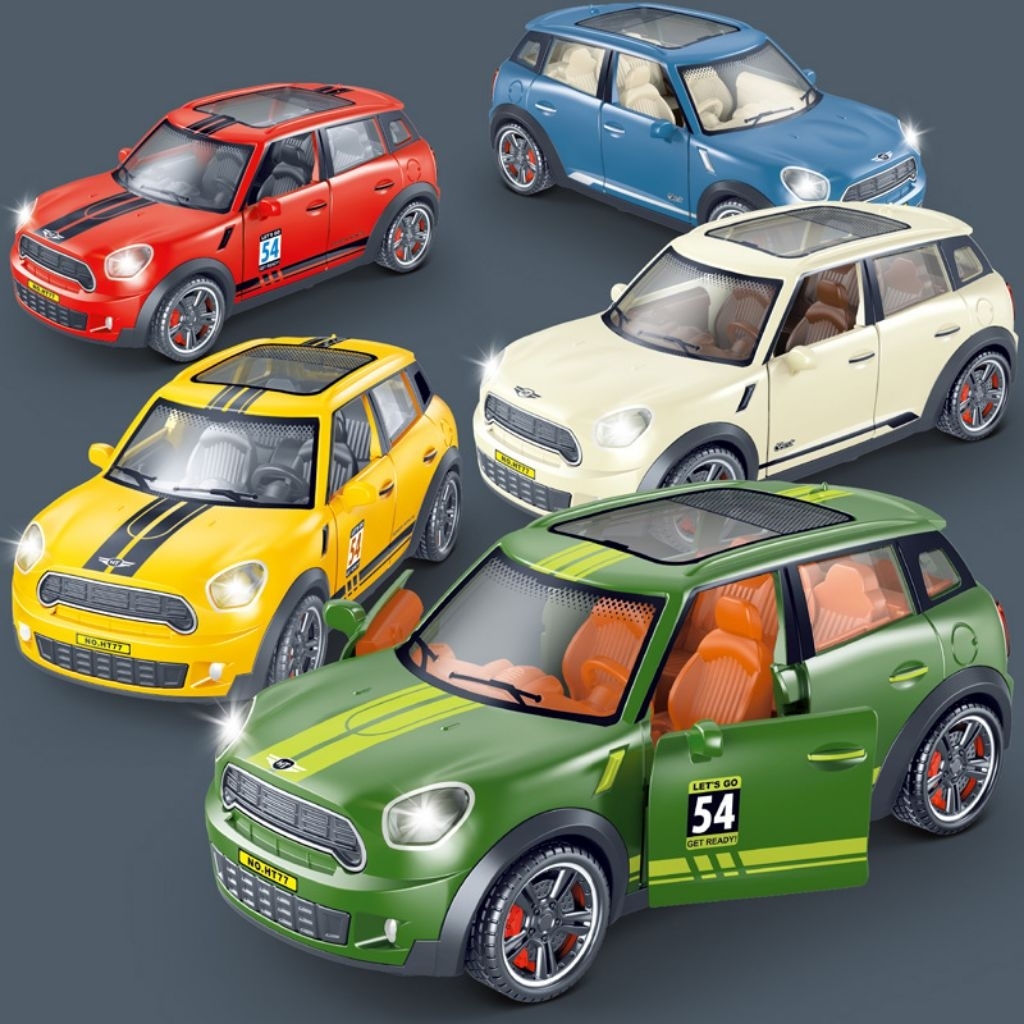 Kereta Model Mini Cooper/Mini Cooper Car Models Collection Light&Sound ...
