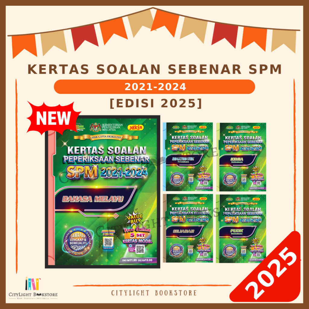 [CITYLIGHT] Past Year SPM 2025: Kertas Soalan Peperiksaan Sebenar ...