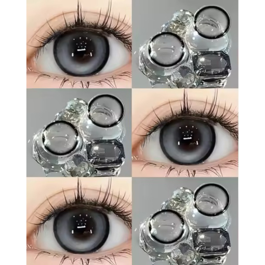 【New&Filter】Crystal Ball eff-15mm Korea Colored Contact Lens With Free ...