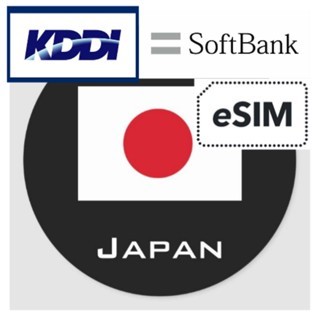 Japan Travel Sim (KDDI & SOFTBANK) (eSIM) | Shopee Malaysia