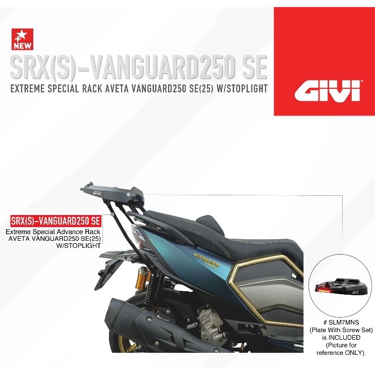 GIVI EXTREME RACK FOR AVETA VANGUARD 250 SE | Shopee Malaysia