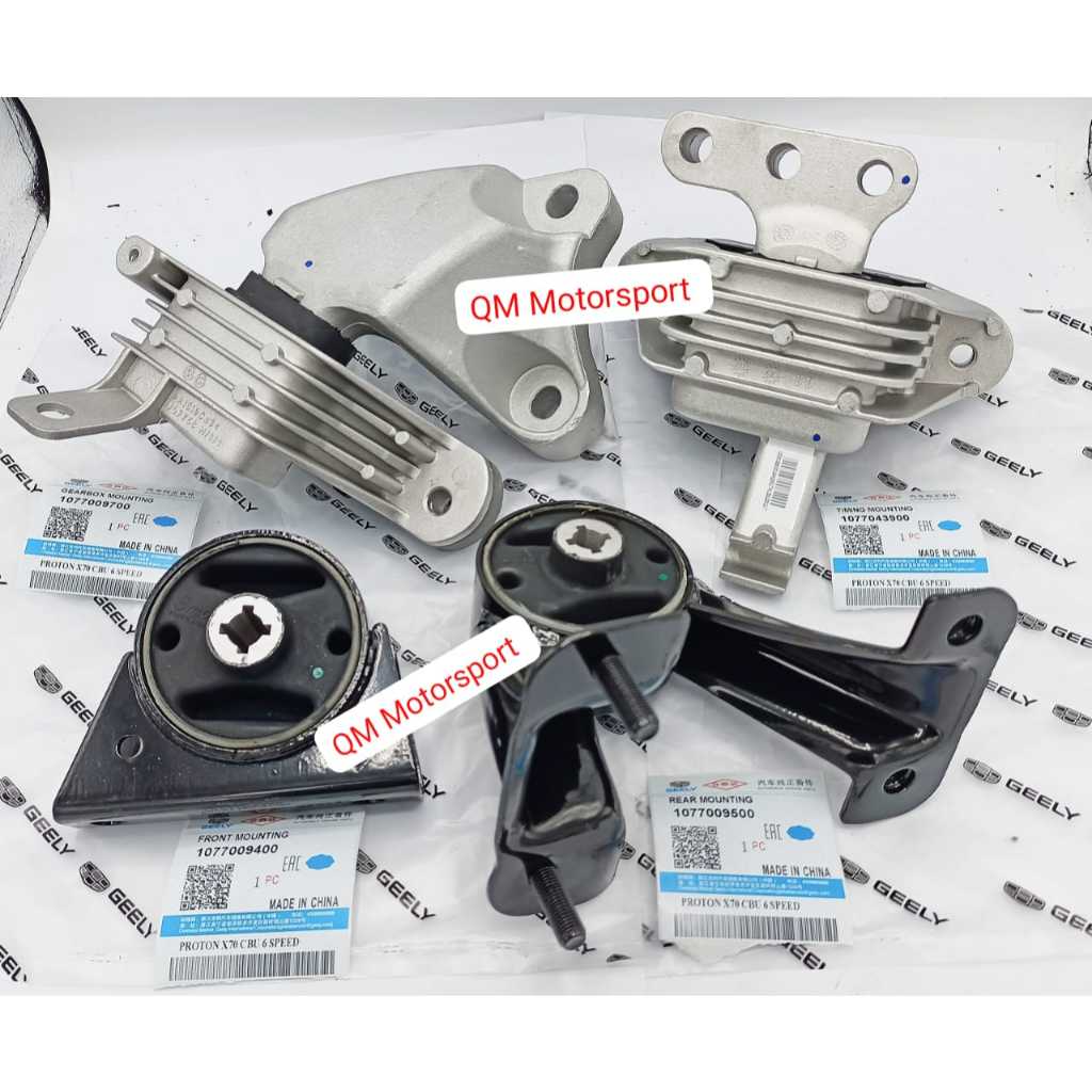 [1SET] ENGINE MOUNTING 1SET 4PCS -PROTON X70 1.8 CBU 6SPEED ...
