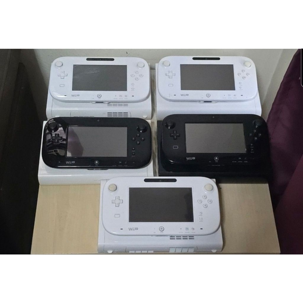 Wii U White / black Modded English Menu ( Ps,n64, gb, gbc, sega,gba,fc, sfc games ) | Shopee ...