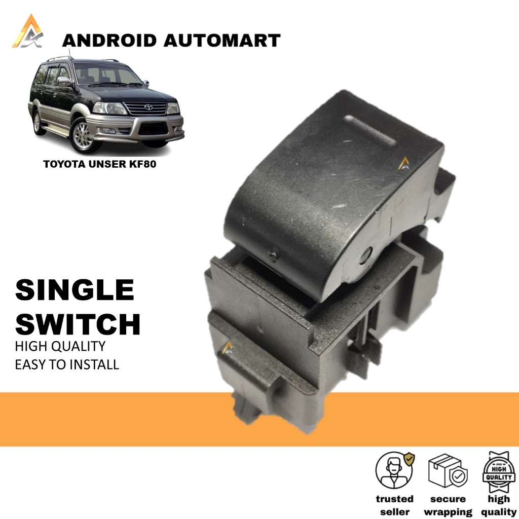 Toyota Unser KF80 Power Window Single Switch Sub Passenger Switch Side ...