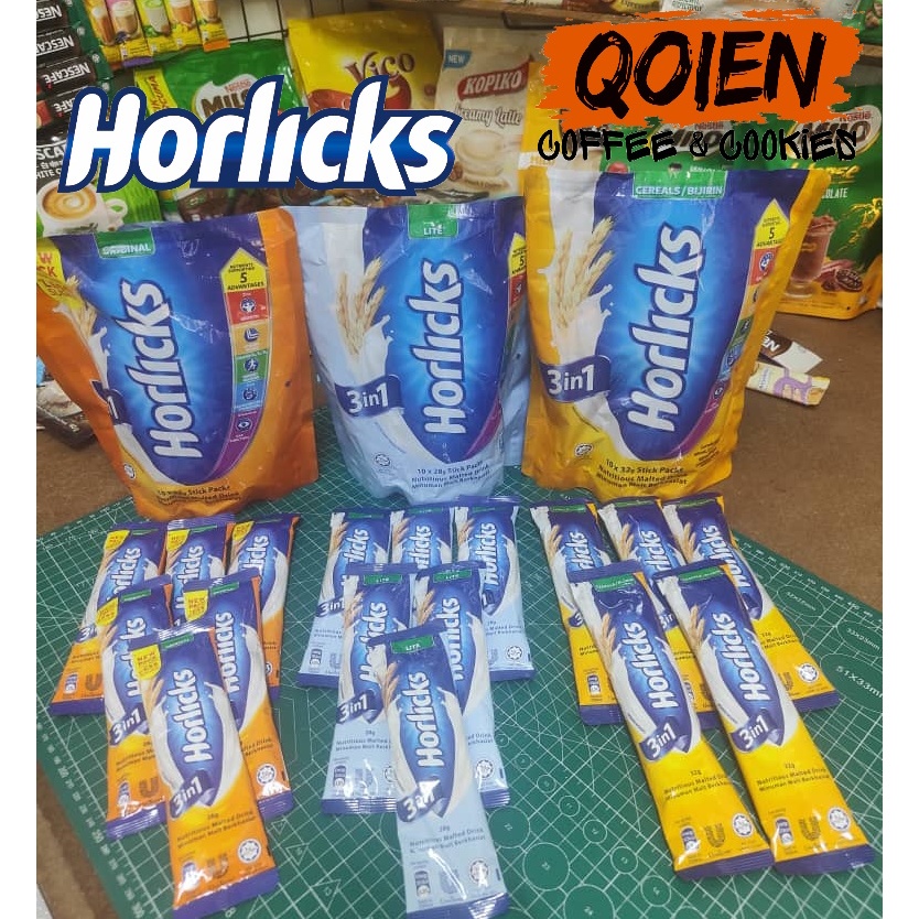 HORLICK / SACHET LOOSE PACK / INSTANT NUTRITIOUS CEREAL DRINK ...