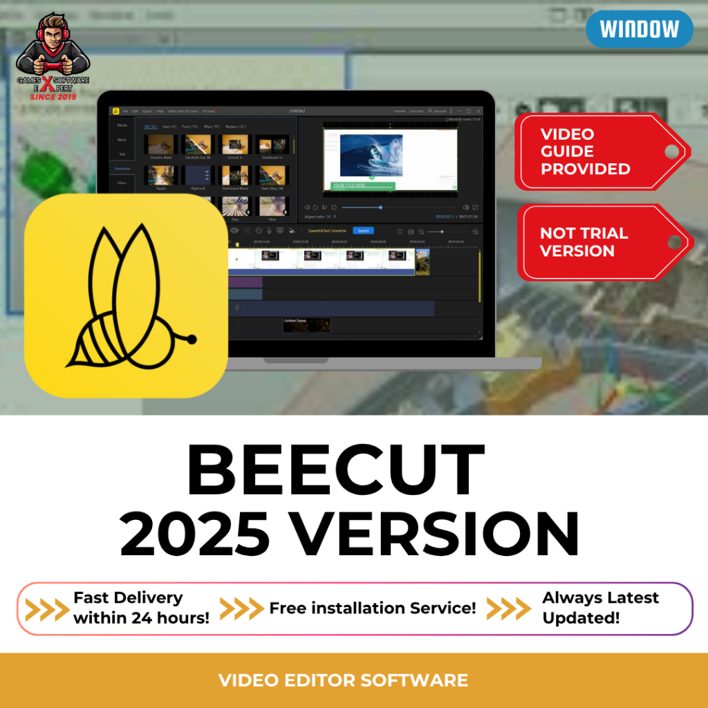 [2025 Version] Beecut Video Editor Full Version Full Guide Install ...