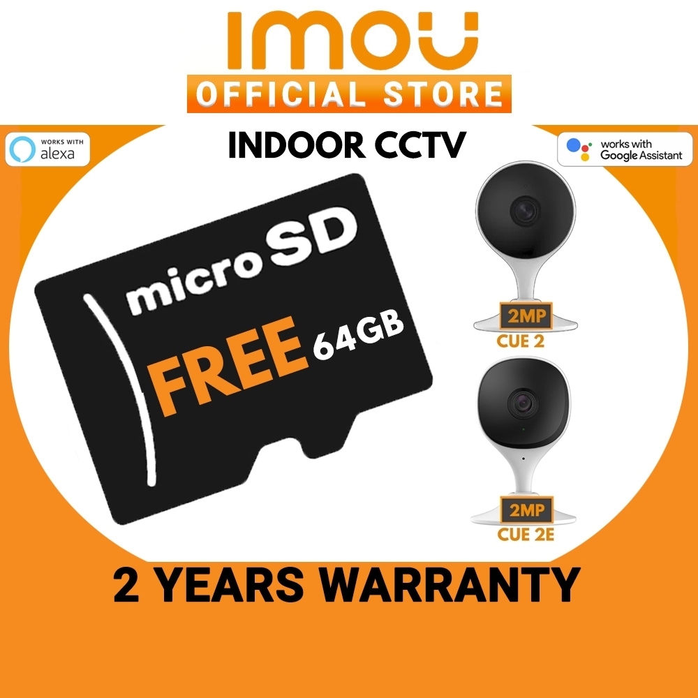 Imou Indoor Series Cue 2 / 2E Two Way Talk FULL HD 1080P 2MP Night ...