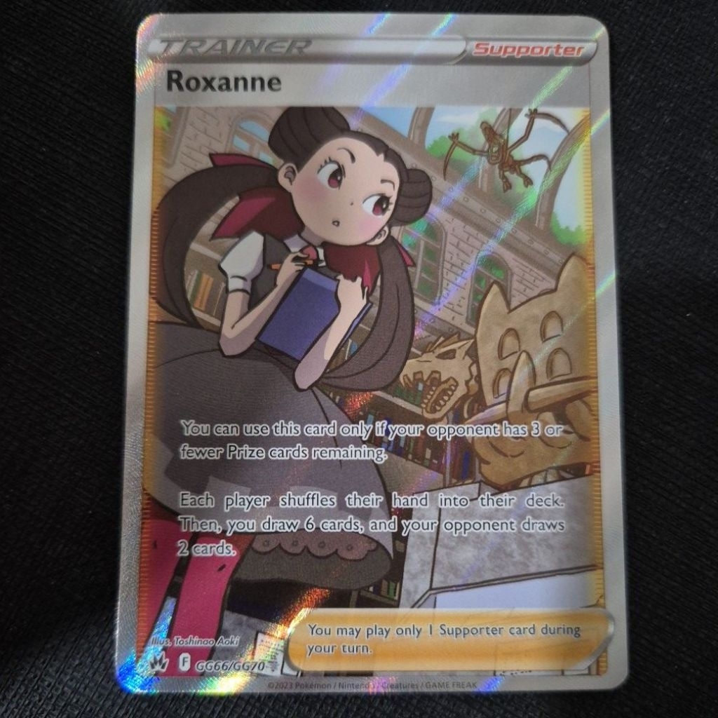 Pokemon Card TCG : Crown Zenith : Roxanne GG66/GG70 Full Art Ultra Rare ...