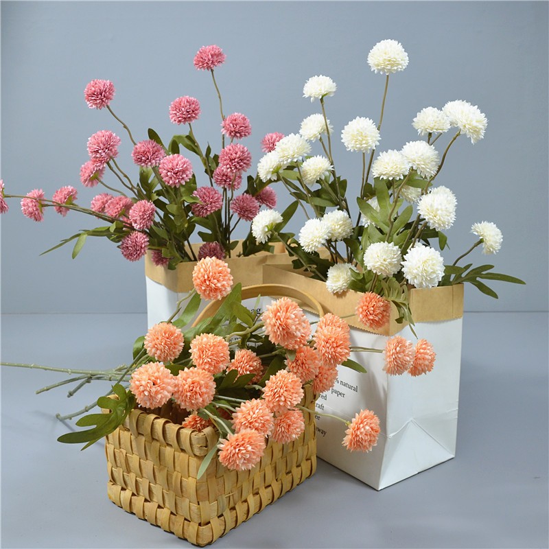 5 Head Dandelion Artificial Flower Bunga Hiasan – Wedding & Living Room ...