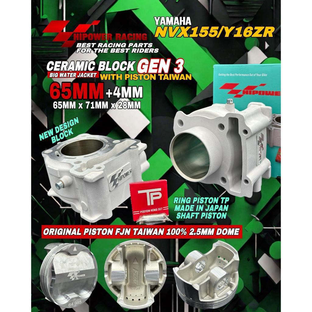 HIPOWER Y16 / NVX / R15 / NMAX / AEROX - 58MM 63MM 65MM 70MM 72mm BLOCK ...