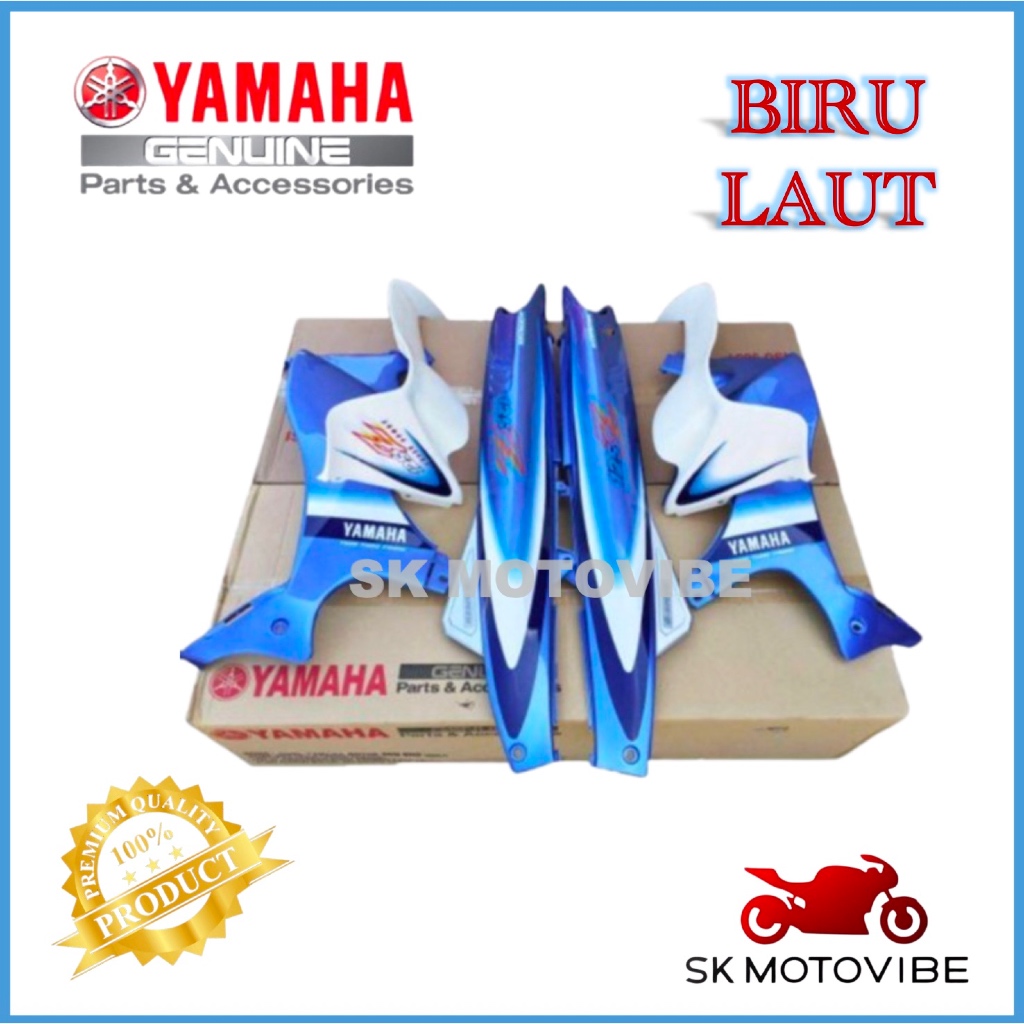 {ORIGINAL HLY !!!} YAMAHA Y125 Y125ZR 125Z COVERSET / COVER SET BODY ...